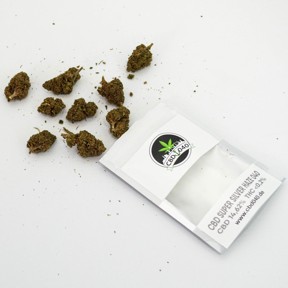 Super Silver Haze CBD Blüten kaufen bei CBD 040, die Nr. seit 2019